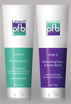 NEW PFB Vanish - A Two-Step Skin Lightening System for the Body | Dermacare